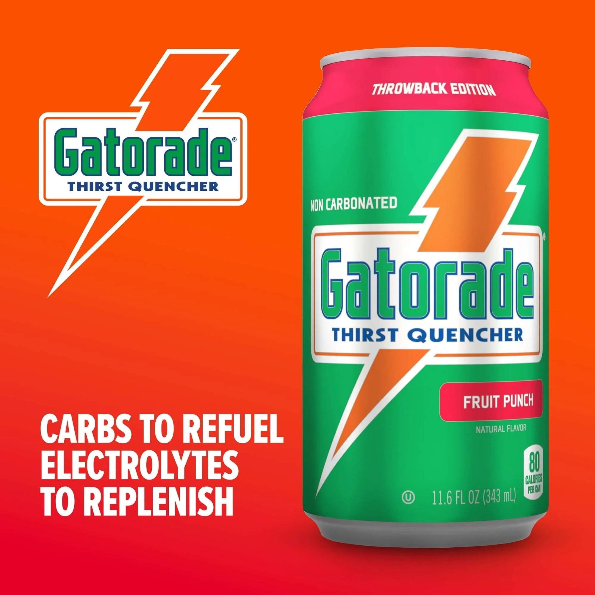 Gatorade Nc Drink Can Fruit Punch 6 Pack – Snack Attack